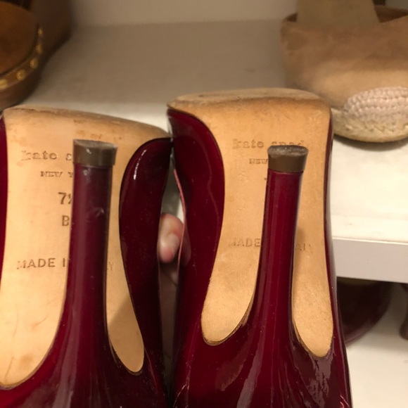 kate spade | Shoes | Kate Spade Red Heels | Poshmark
